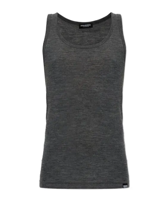 Dsquared2 Sleeveless Vest - Grey