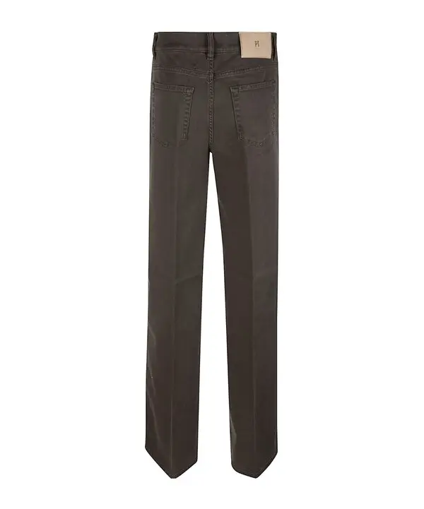 PT TORINO Cyndi High-rise Wide-leg Pants