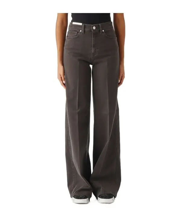 PT TORINO Cyndi High-rise Wide-leg Pants