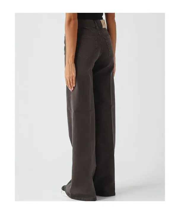 PT TORINO Cyndi High-rise Wide-leg Pants