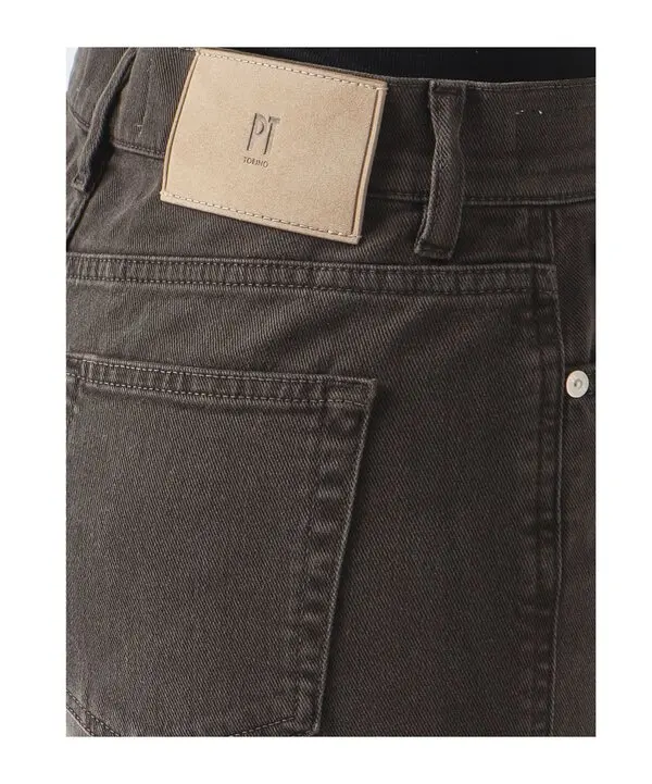 PT TORINO Cyndi High-rise Wide-leg Pants