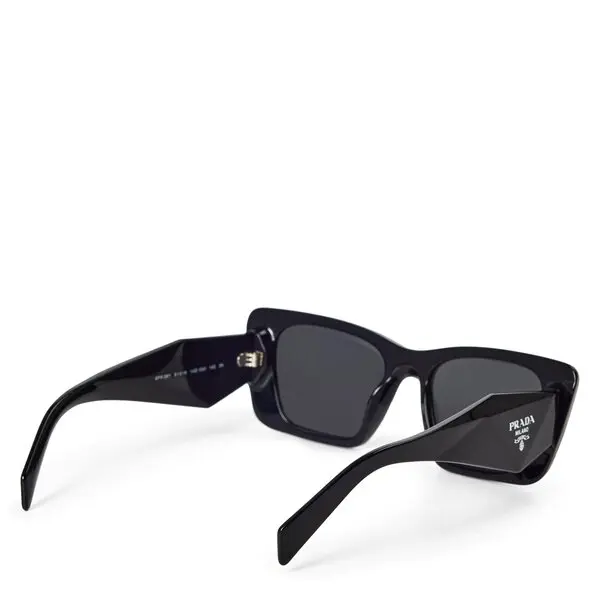 Prada Thick-rimmed Rectangular Frame Sunglasses