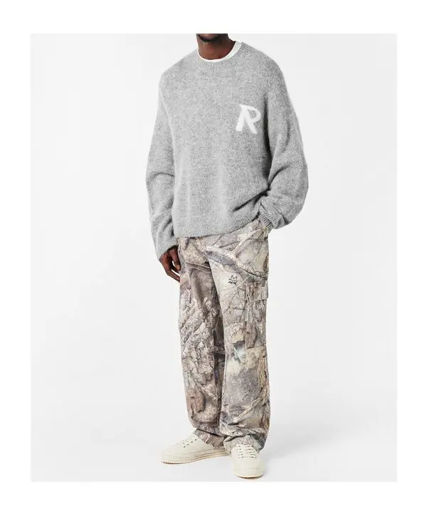 REPRESENT Round-neck Knitted Top