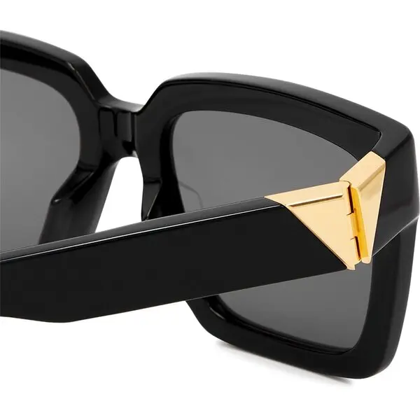 Bottega Veneta Large, Square, Thick-framed Sunglasses
