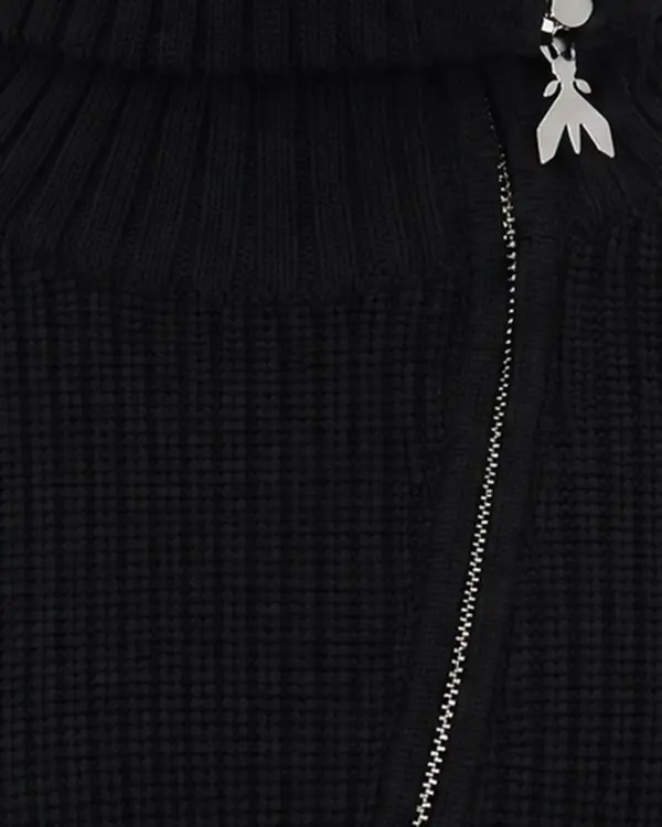 Patrizia Pepe Long-sleeve Zip-up Sweater