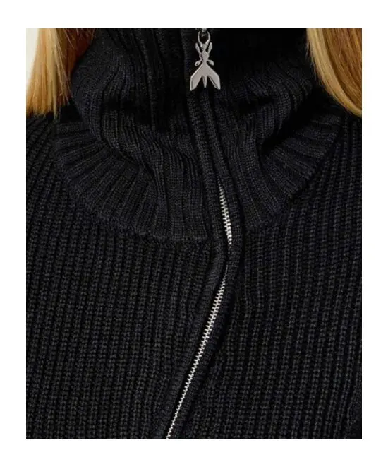 Patrizia Pepe Long-sleeve Zip-up Sweater