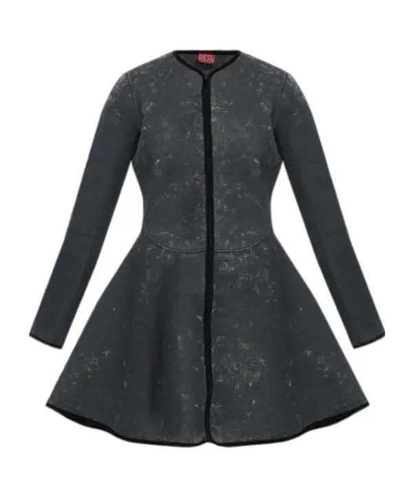 DIESEL® D-eopre Short Dress - Grey