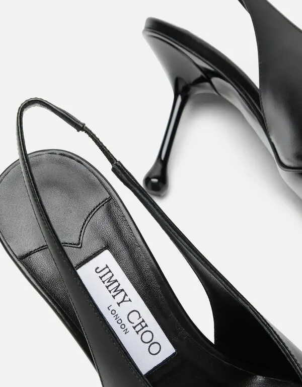 JIMMY CHOO Isa80 Slingback Heeled Pumps