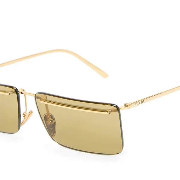 Prada Gold Sunglasses