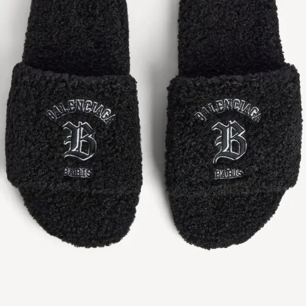 Balenciaga Furry Open Mule