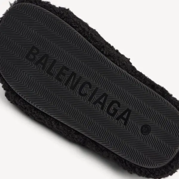 Balenciaga Furry Open Mule