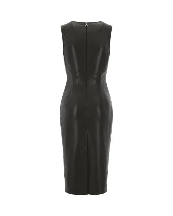 Patrizia Pepe Draped Midi Dress