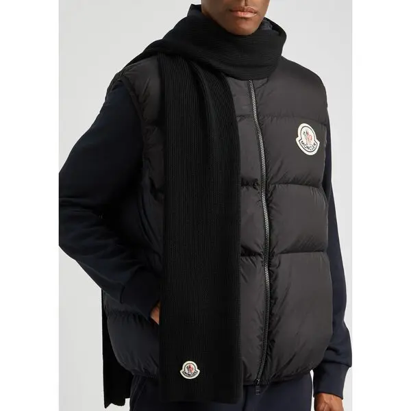Moncler 100% Wool Scarf