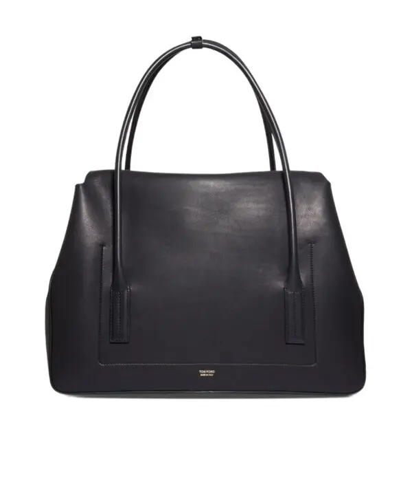 TOM FORD Natural Leather Eclipse Large Shoulder Bag