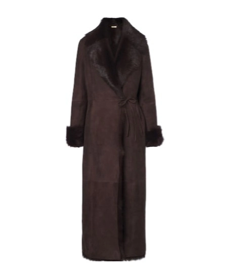 Nour Hammour Lambskin Coat - No