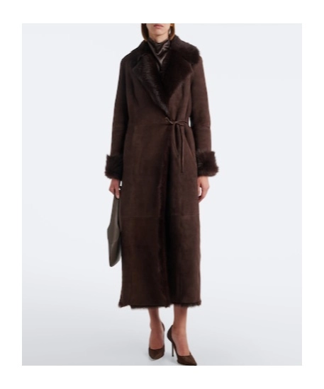 Nour Hammour Lambskin Coat