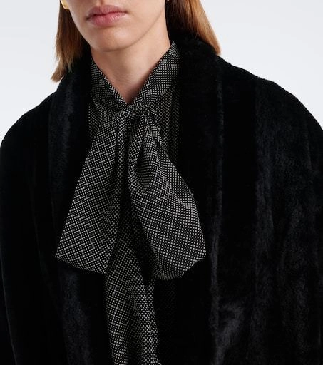 Nour Hammour Raquel Shearling Coat