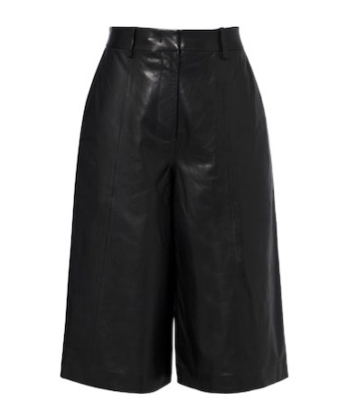 JOSEPH Asia Leather Bermuda Shorts