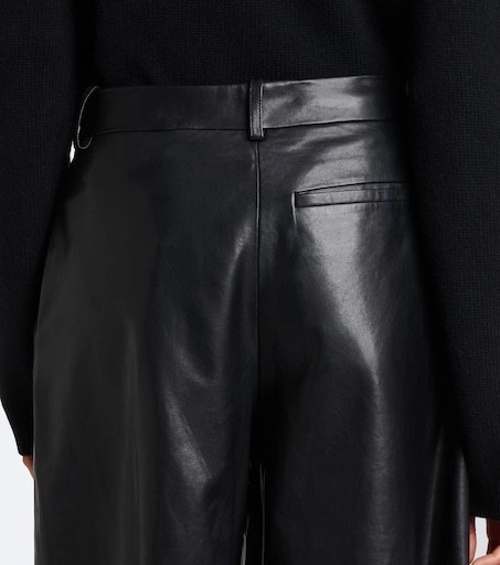 JOSEPH Asia Leather Bermuda Shorts