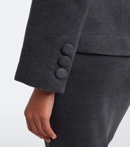 SHUSHU/TONG Wool And Silk-blend Blazer