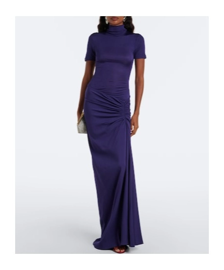 Christopher Esber Gathered Faille Gown
