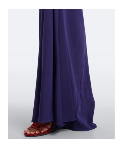Christopher Esber Gathered Faille Gown