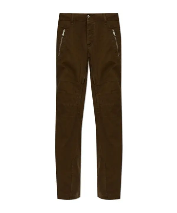 Dsquared2 Zip Pocket Straight Pants - No
