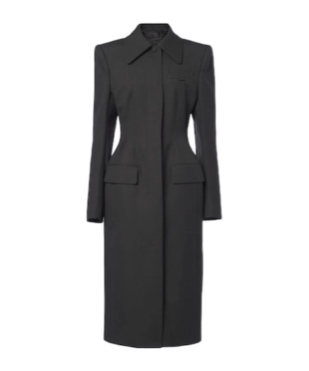 MUGLER Simple Wool Coat - No