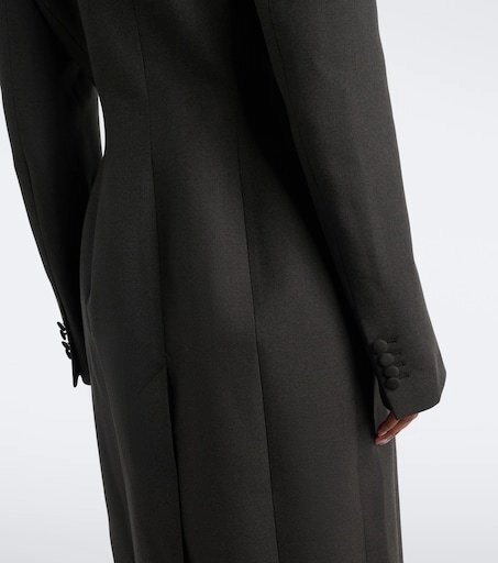 MUGLER Simple Wool Coat