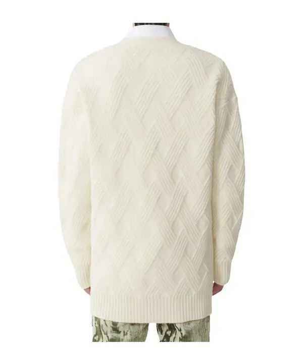LANVIN Button-front Knit Cardigan