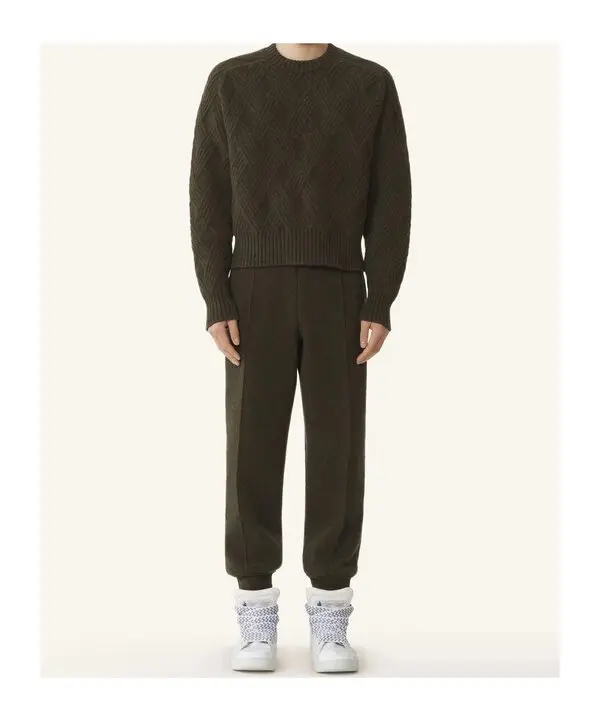 LANVIN Cable-knit Wool Sweater