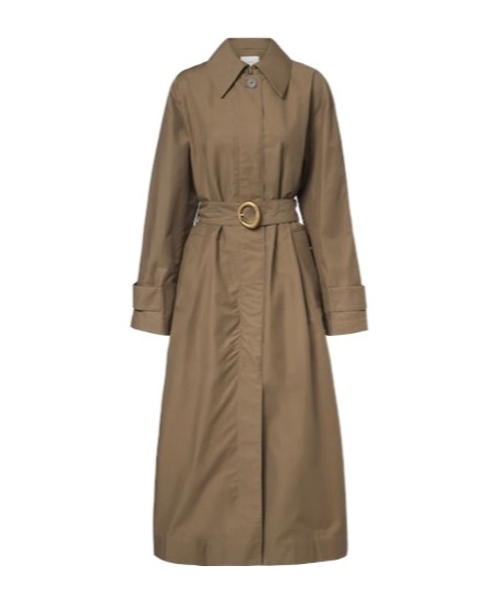 JOSEPH Tito Cotton-blend Trench Coat - Brown