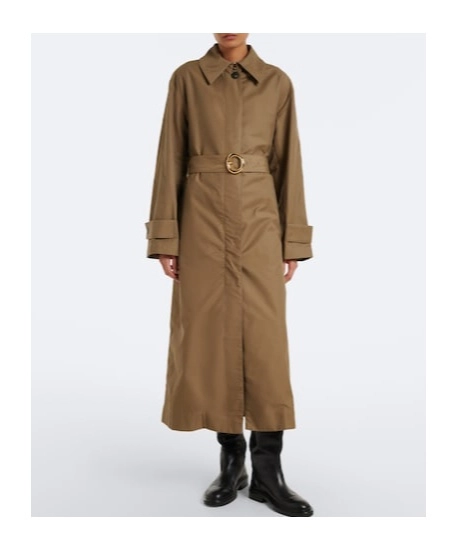 JOSEPH Tito Cotton-blend Trench Coat