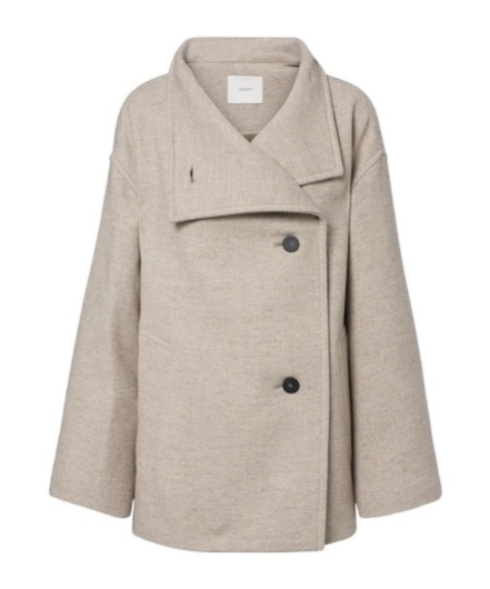 JOSEPH Isaia Wool-blend Peacoat - No