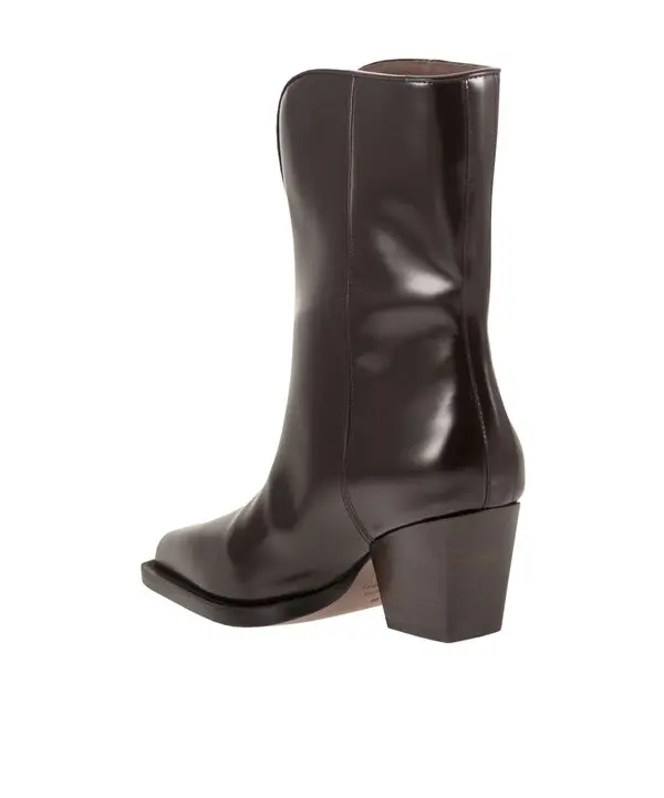 Paris Texas Jane Mid-calf Block Heel Boots