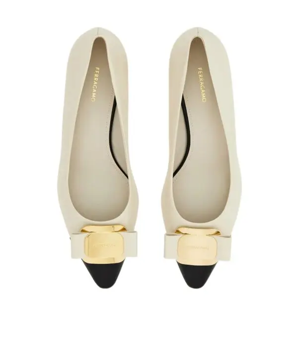 FERRAGAMO Vara Buckle High Heels