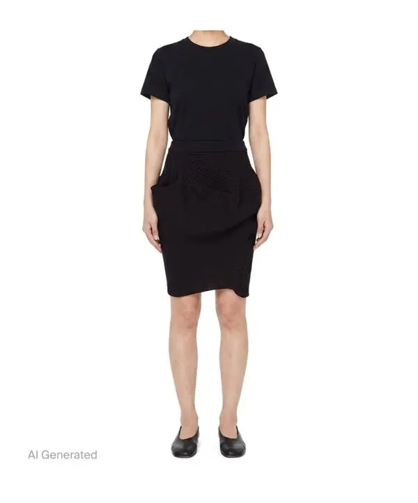 Issey Miyake Knit Skirt