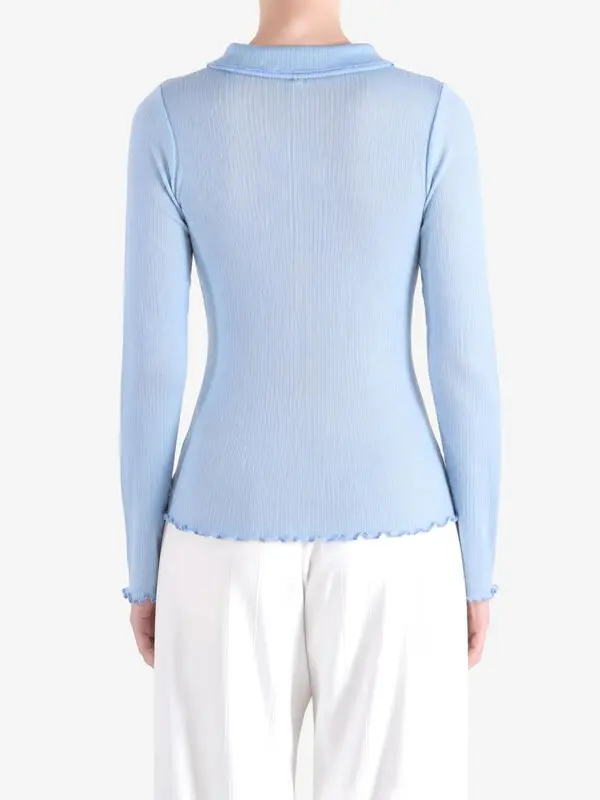 BASERANGE Ribbed Lettuce-trim Top