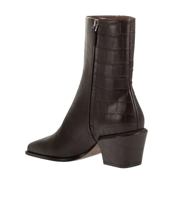 Paris Texas Block-heel Ankle Boots