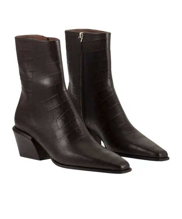 Paris Texas Block-heel Ankle Boots