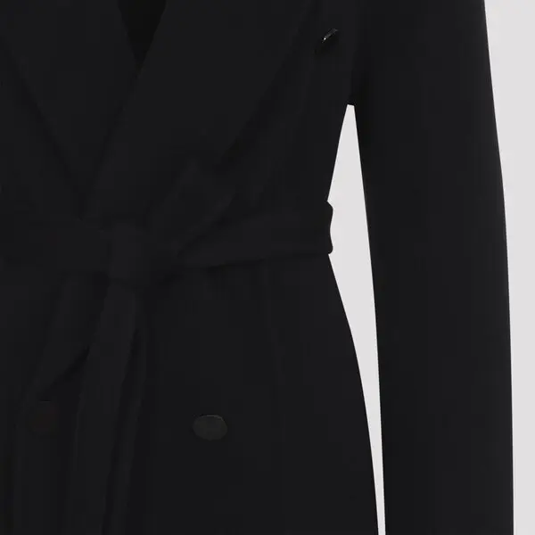Alberta Ferretti Belted Double-breasted Coat