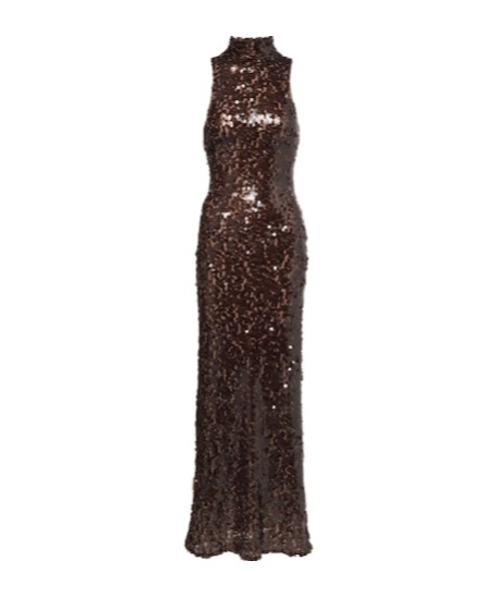Christopher Esber High-neck Sleeveless Sequin Evening Dress - No