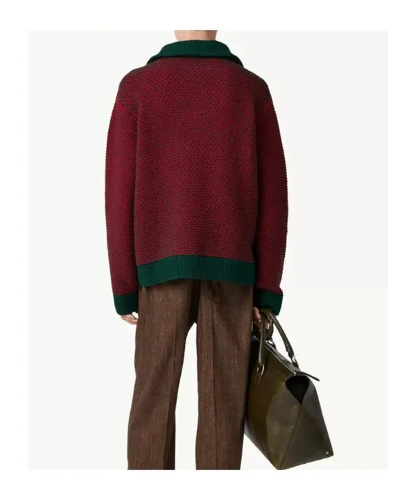 MAISON MARGIELA Patchwork-knit Reversible Sweater