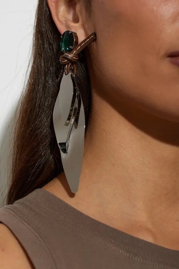 Marni Shimmering Crystal Earrings