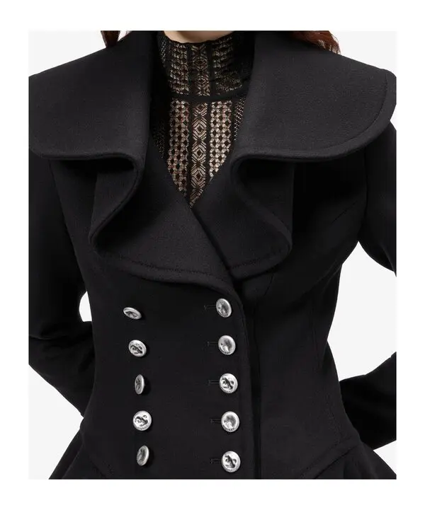 Alexander McQueen Peplum Military Coats