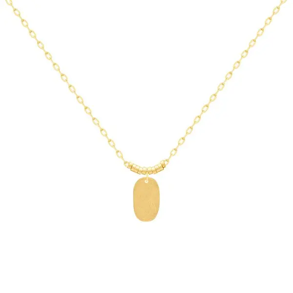 MARCIA MORAN Idalia Dog Tag Necklace