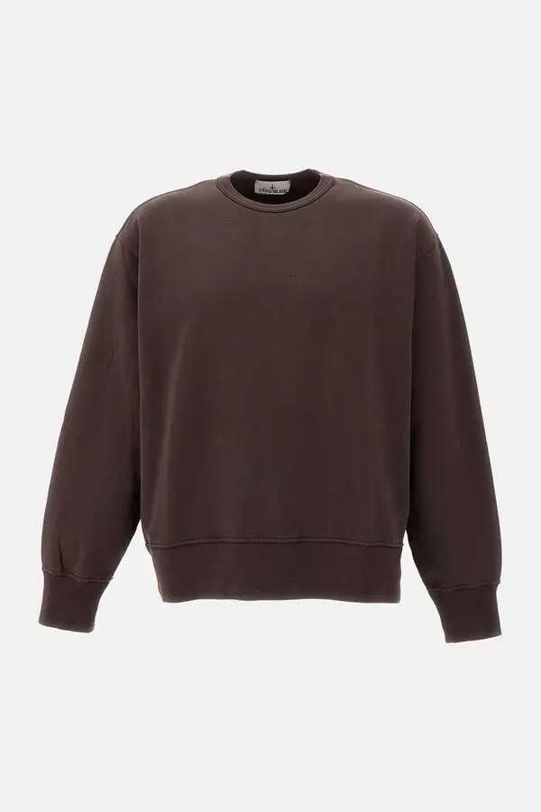 Stone Island Camo Compass Oversized Crewneck Sweatshirt - Multicolor