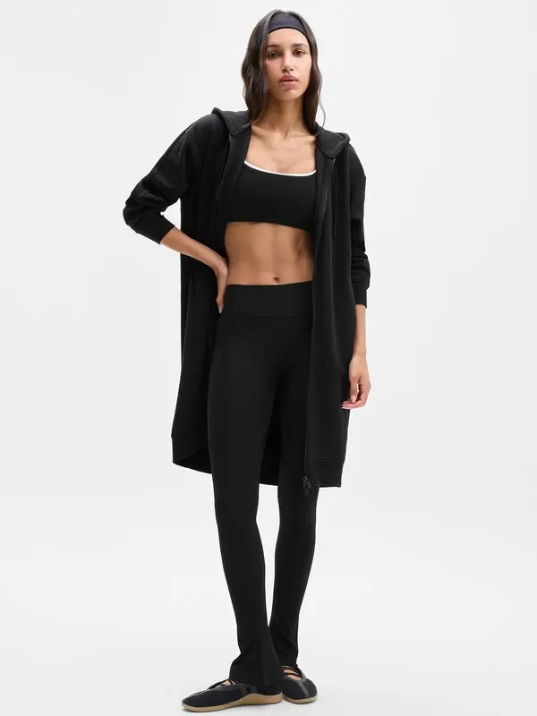 Athleta Forever Fleece Long Full Zip