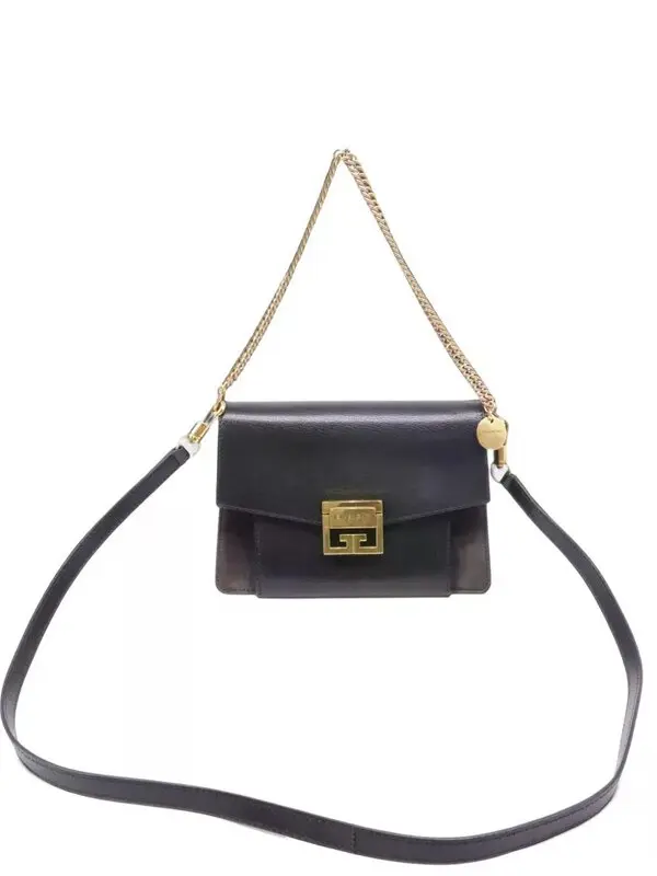Givenchy Gv3 Flap Shoulder Bag - Black