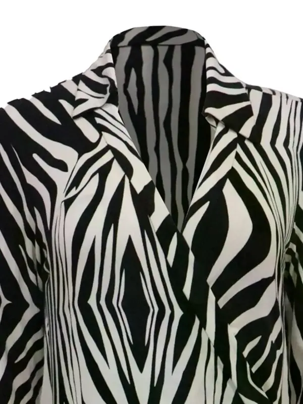 Diane Von Furstenberg Zebra-print Wrap Dress